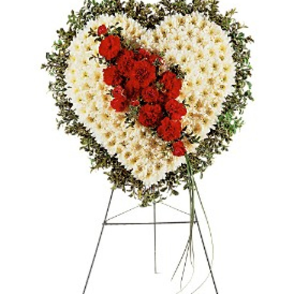 Funeral Flower Heart Sprays - Sympathy Flower Sprays, Mayfield Florist ...